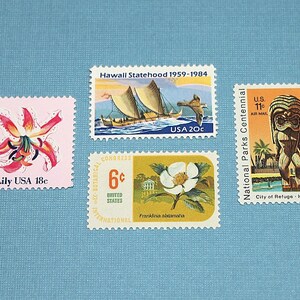 Aloha HAWAII Unused US Postage Stamps Enough to Mail 10 Letters ...