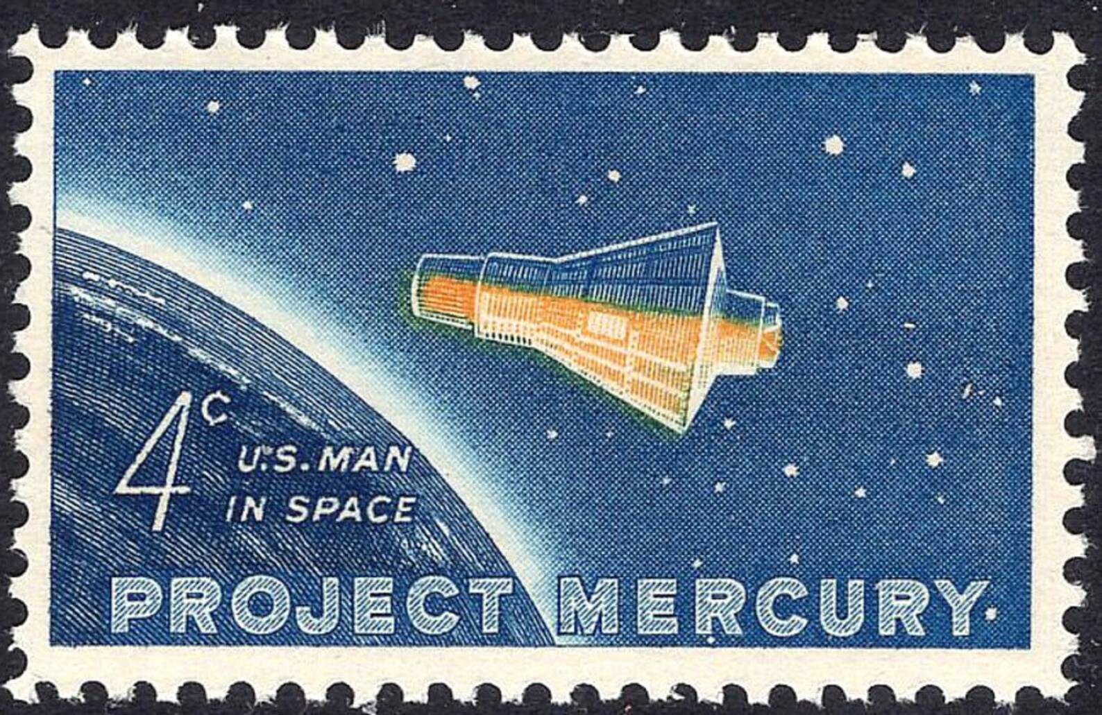 4c Project Mercury Stamp .. Unused US Postage Stamps .. Pack | Etsy