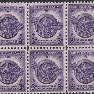 3c Honorable Discharge Stamp .. Unused US Postage Stamps .. Pack of 20 ...