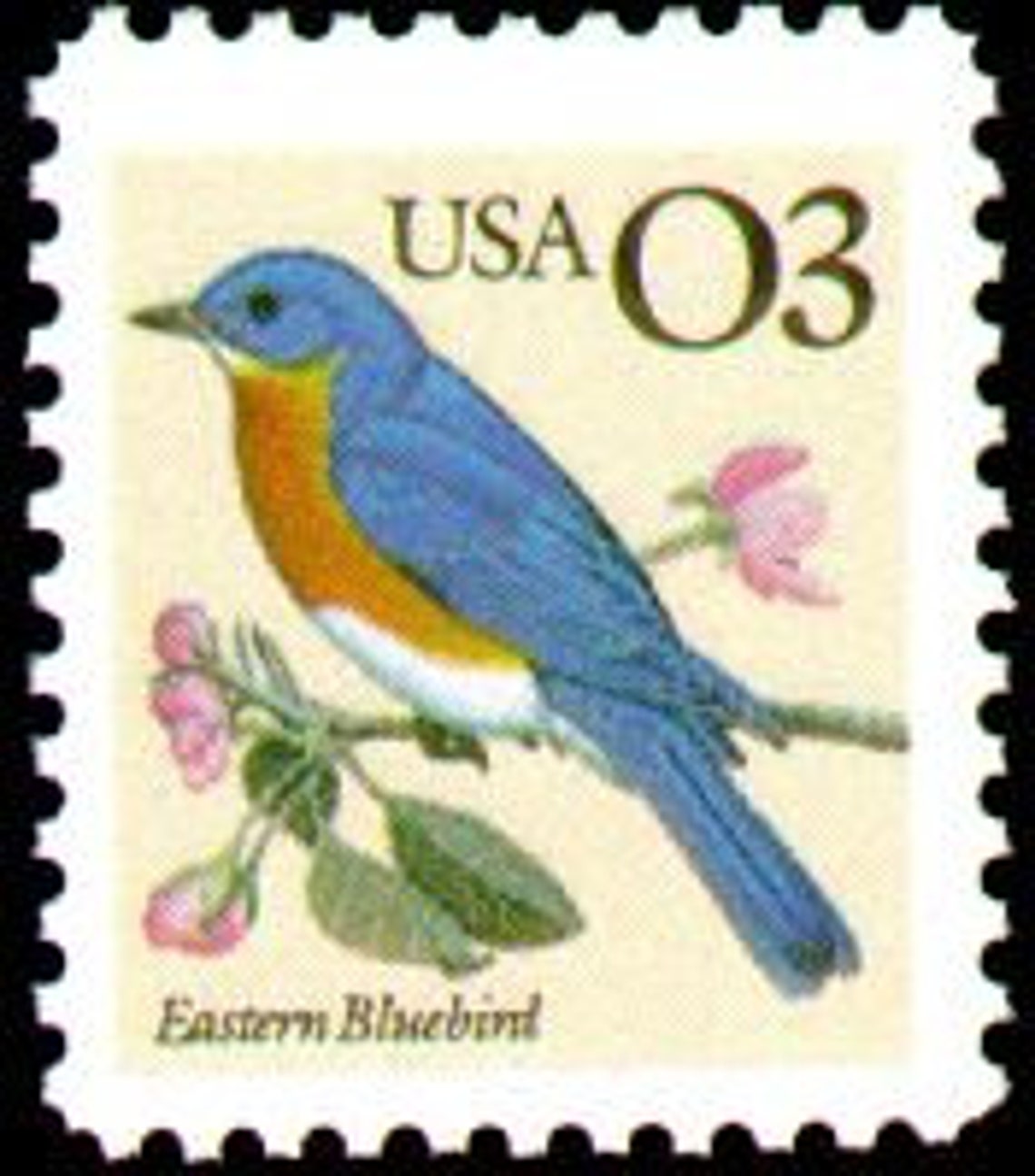 LOVE Blue Birds .. Unused Vintage Postage Stamps Mail 5 - Etsy