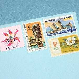 Aloha HAWAII Unused US Postage Stamps Enough to Mail 10 Letters ...