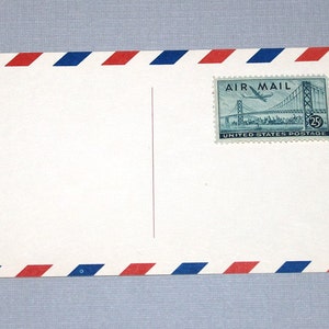 TEN 25c San Francisco Airmail Stamps | Vintage Unused Postage Stamps ...