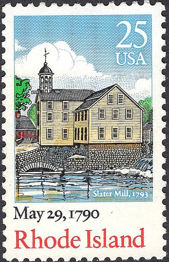 25c Rhode Island Statehood Stamp Vintage Unused Postage | Etsy