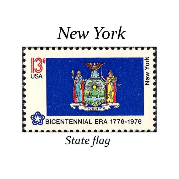 Crest Stamp Flags