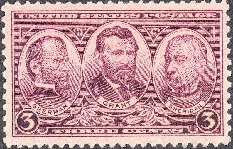 3c Army Generals Stamp .. Unused US Postage Stamps .. Pack of - Etsy
