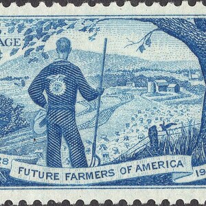 3c Future Farmers of America Stamp .. Unused US Postage Stamps .. Pack ...