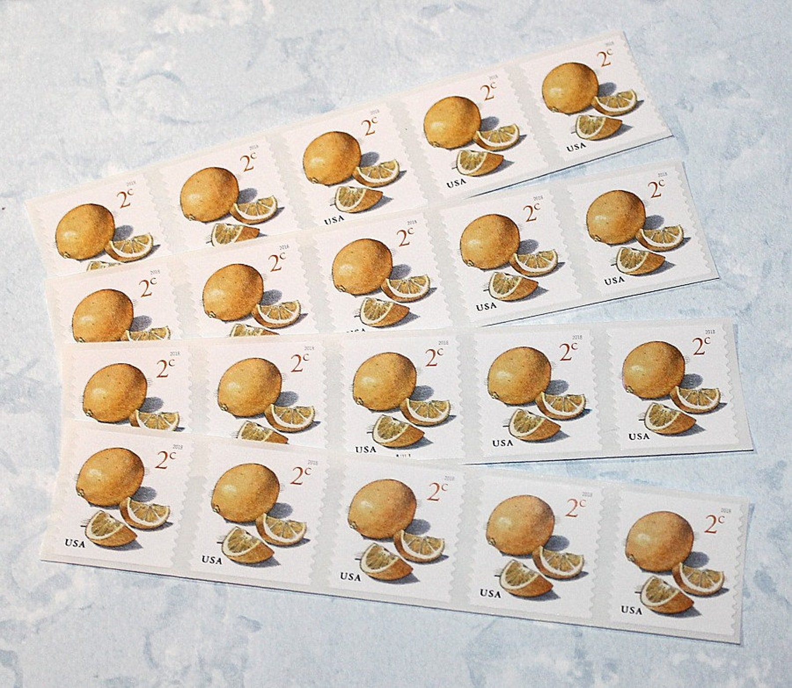 20 Two Cent Meyer Lemon Stamps .. Unused US Postage Stamps .. Pack of ...