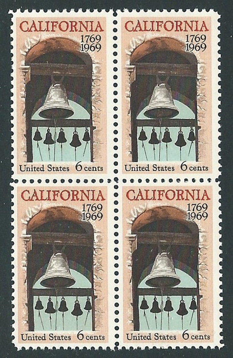 Pack of 10 Stamps .. 6c California Settlement 200th - Etsy