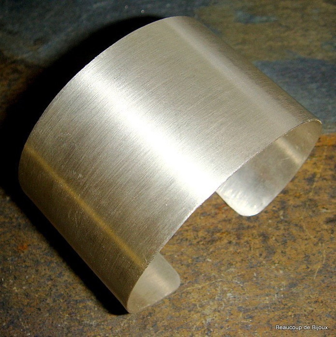 Wide Sterling Silver Cuff Bracelet - Etsy