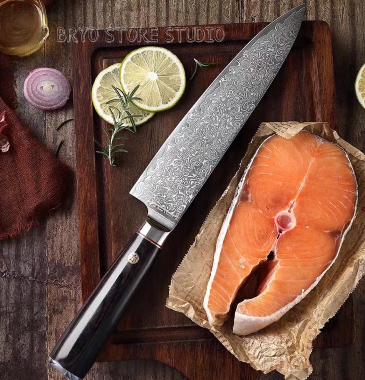 Kitchen Chef Knife, Santoku Knife , Damascus Kitchen Knife, Christmas ...