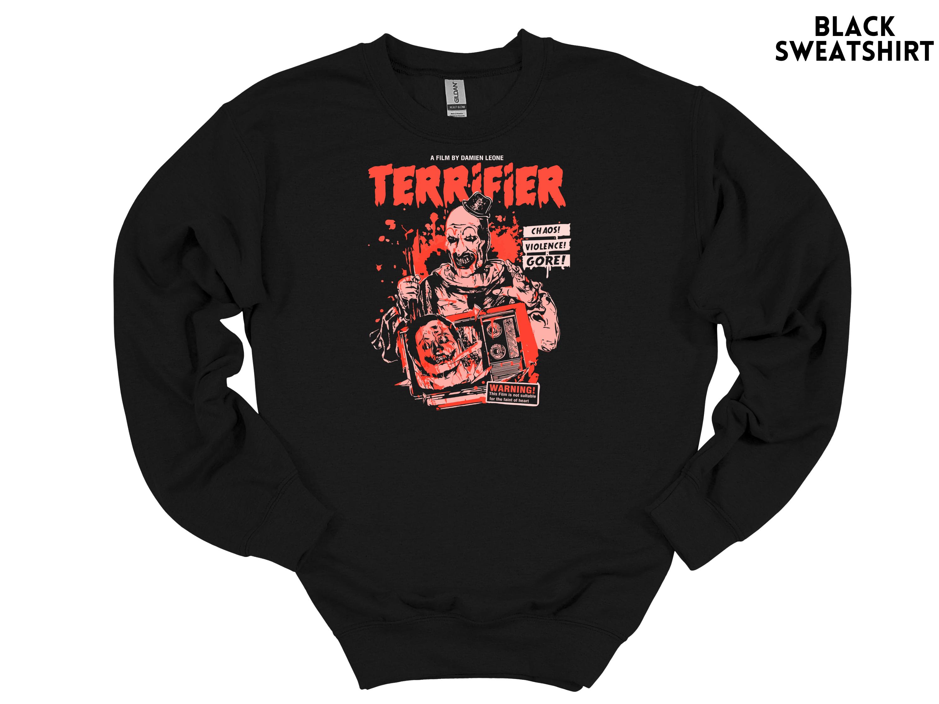 Unisex Terrifier Shirt, Art the Clown, Scary Clown, Halloween Shirt ...