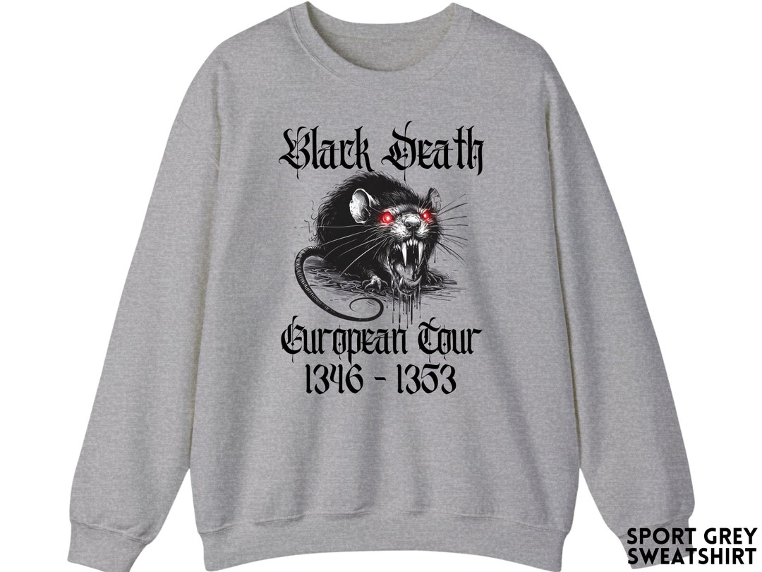 Medieval Rat Shirt, Black Death, Alt Goth Gothic Clothes, History Gift ...