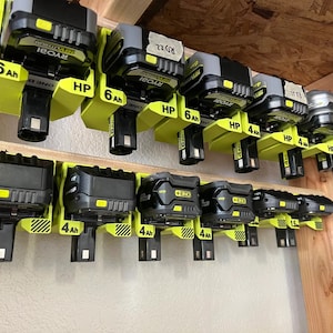 Ryobi Battery Holder - Etsy
