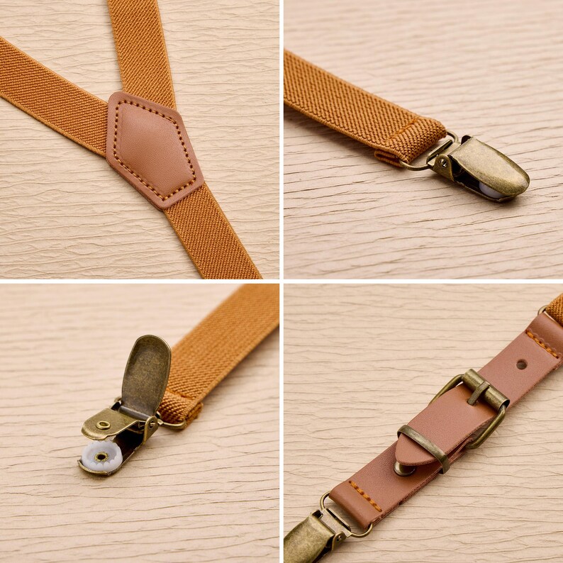 Groomsmen Suspenders, Personalized Leather Suspenders,custom Men’s ...