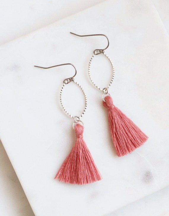 Etsy tassel earrings store