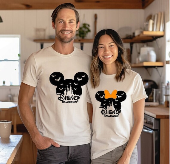Halloween Disney Shirts Mickey And Minnie Halloween Shirts Vintage ...