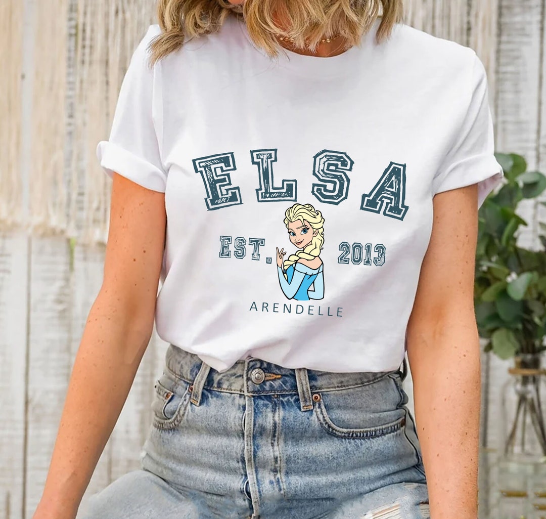 Comfort Colors Shirt, Elsa T-shirt, Disney Princess Tee, Frozen Shirt ...