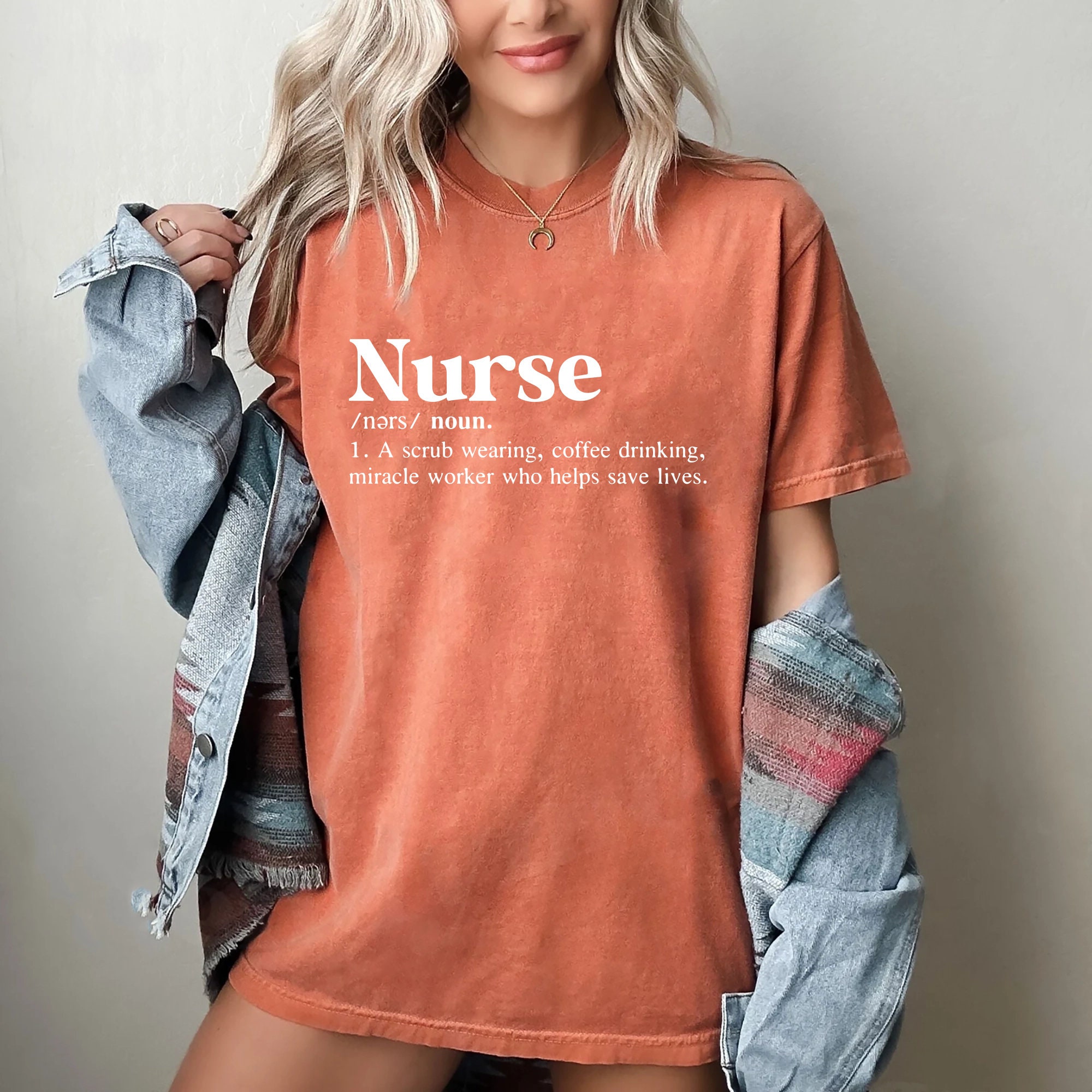 Comfort Colors Nurse Shirt, Nurse Life Shirt, Nurse Gift, Gift for ...