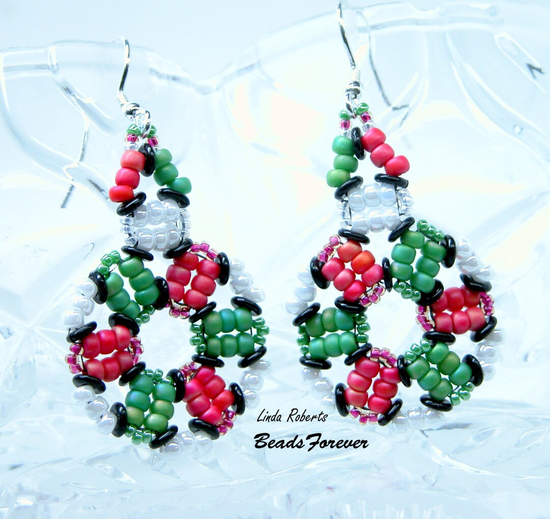 Beading Tutorial - Carousel Bracelet and Earring Tutorial - Etsy