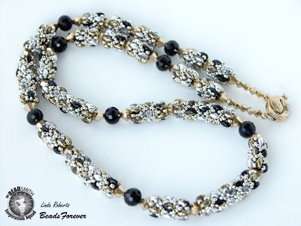 Beading Tutorial - Night Out on the Town Necklace - Beaded Beads ...