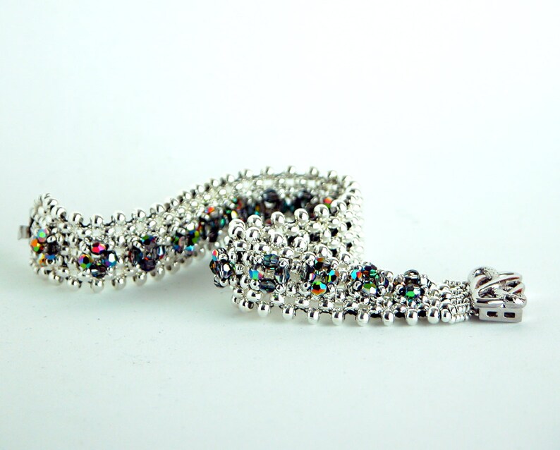 Beading Tutorial Innuendo Metal Bead Bracelet Pattern - Etsy