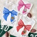 Custom Mascot Bow Shirt, Coquette Bows School Spirit T-shirt, Custom ...