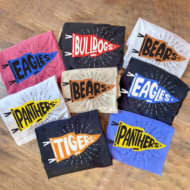 School Spirit Shirts - Etsy