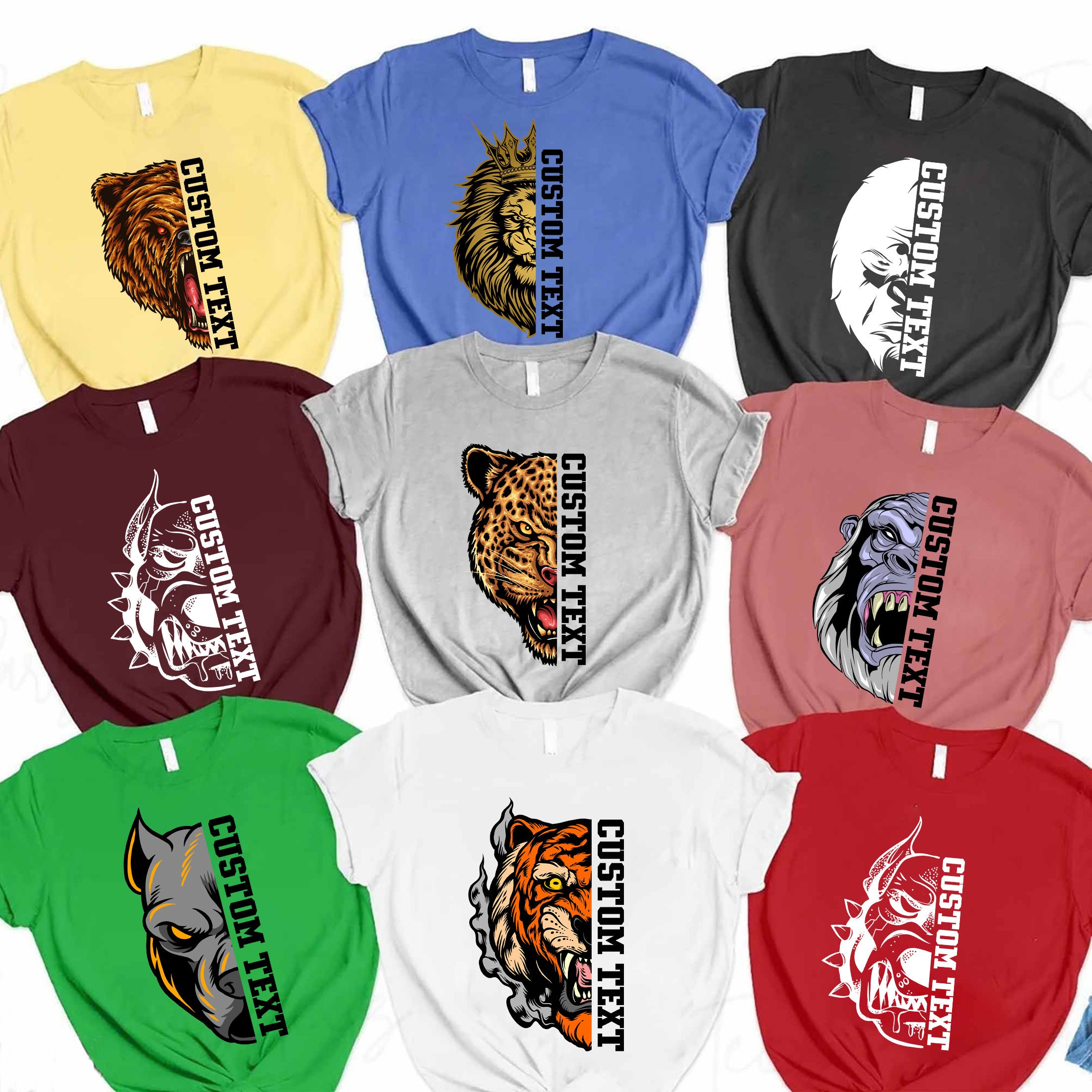 Custom Mascot Team Shirt, Custom Mascot Shirts, School Spirit Shirt ...