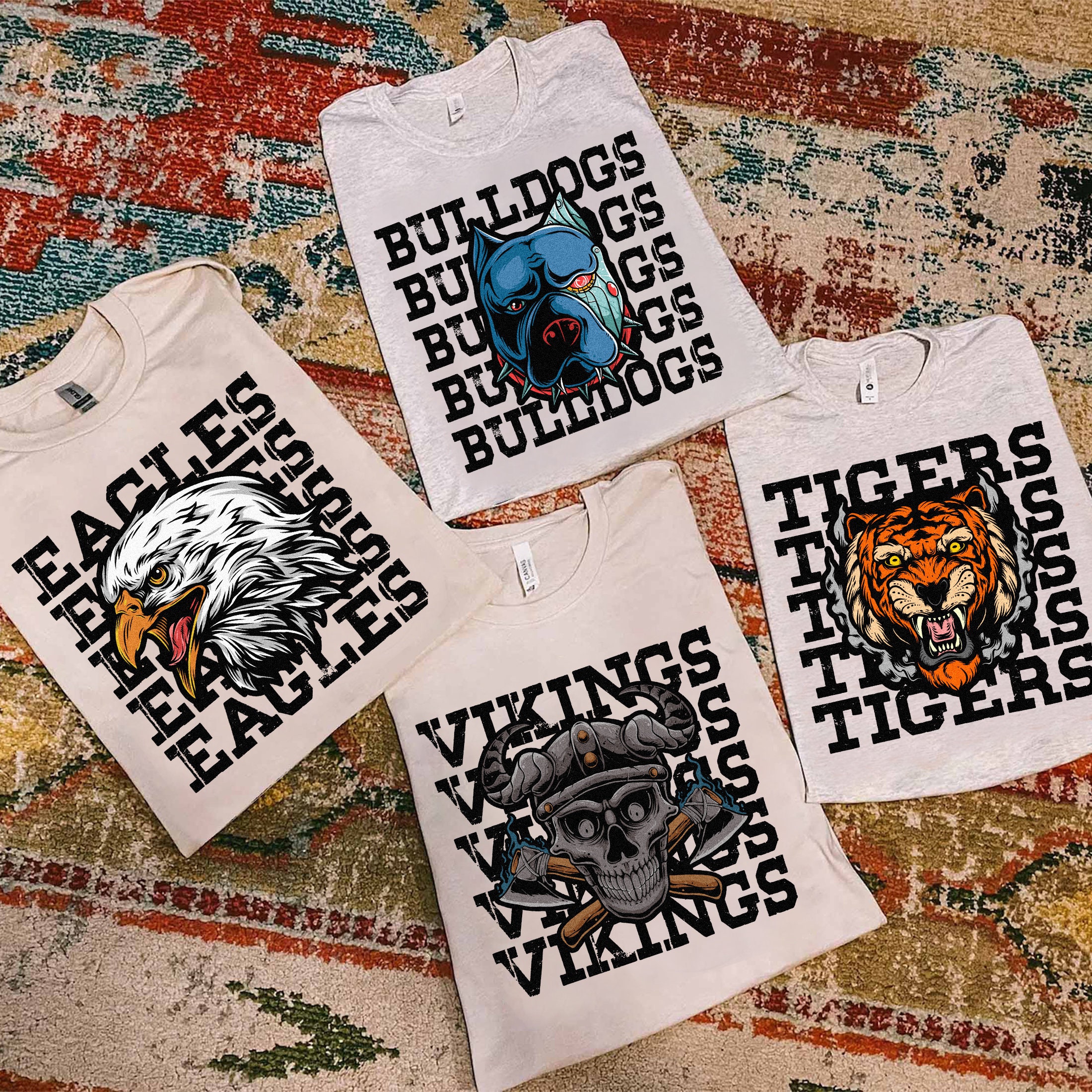 Custom Mascot Team Shirt, Custom Mascot Shirts, School Spirit Shirt ...