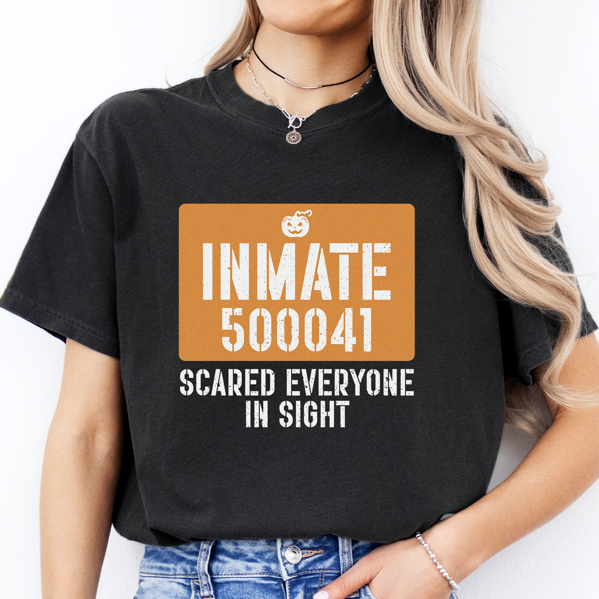 Custom County Jail Inmate Halloween Costume, Inmate Costume Funny ...