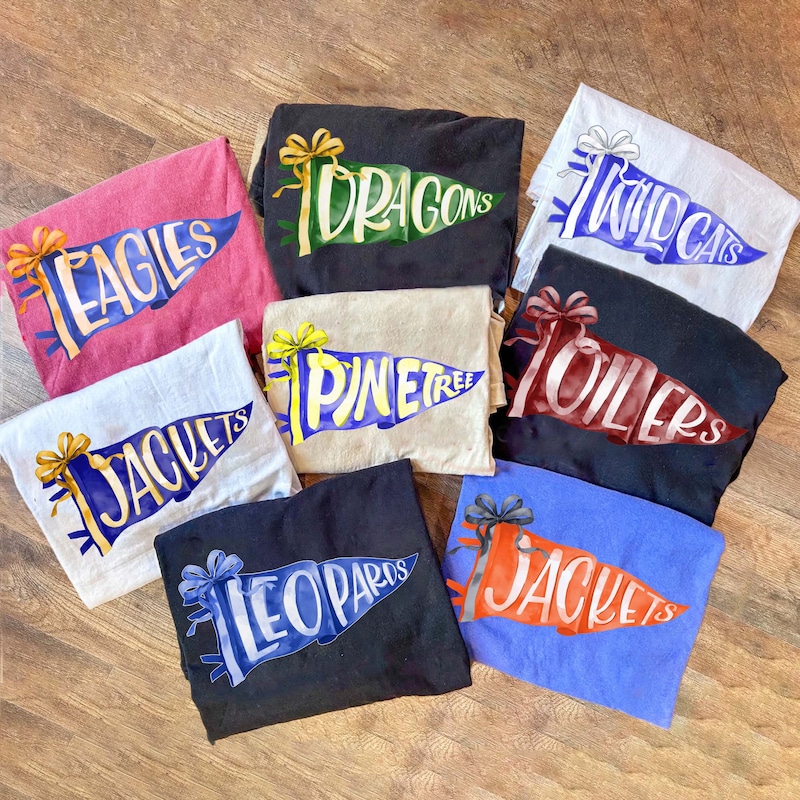 Team Spirit Shirts - Etsy