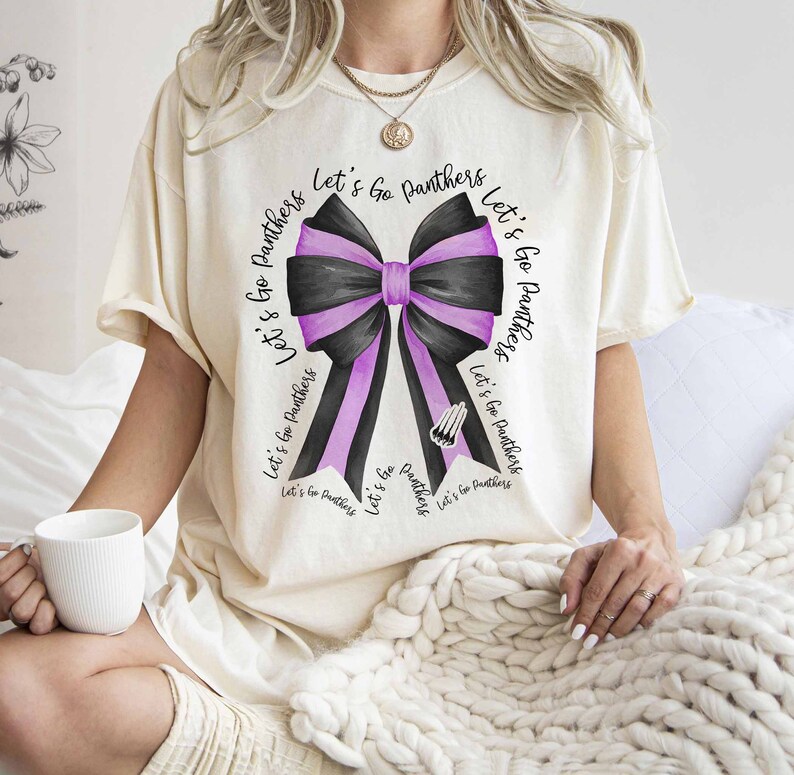 Custom Mascot Shirt, Coquette Bows School Spirit T-shirt, Custom High ...