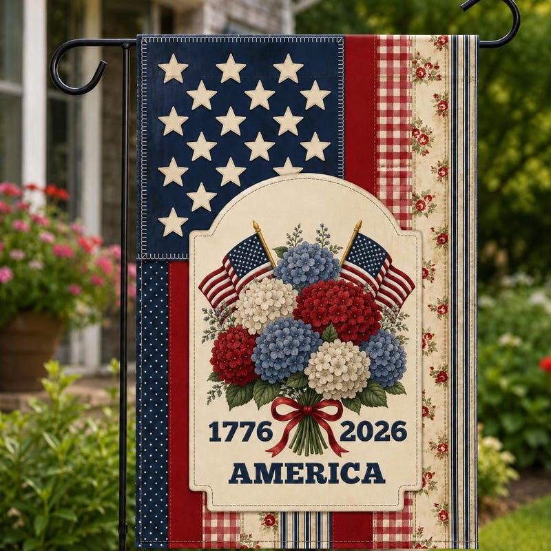 House Flag Hydrangea - Etsy