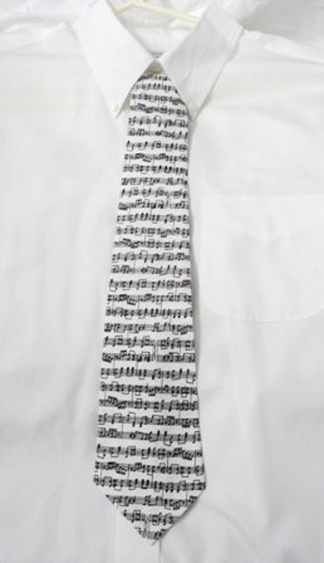 Music Notes Necktie - Etsy