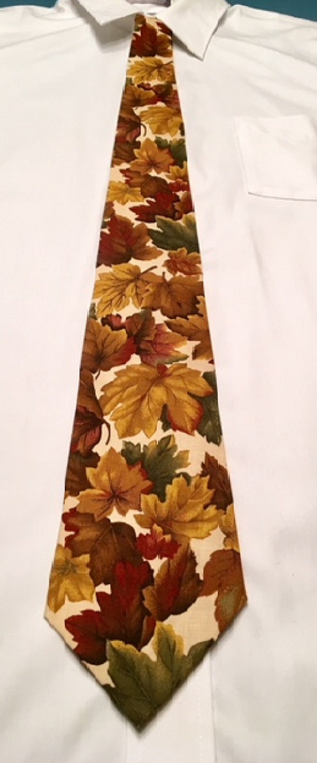 Fall Leaves Necktie - Etsy