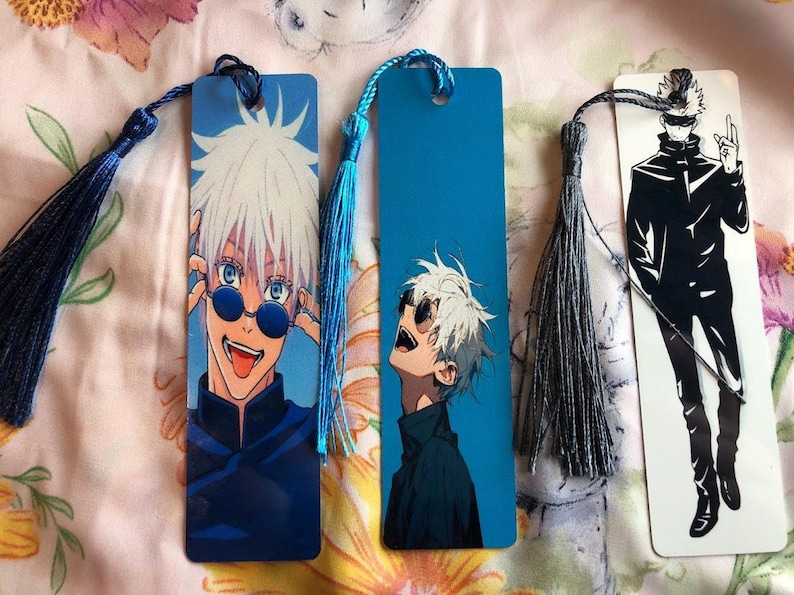 Jujutsu Kaisen Satoru Gojo Bookmarks - Etsy