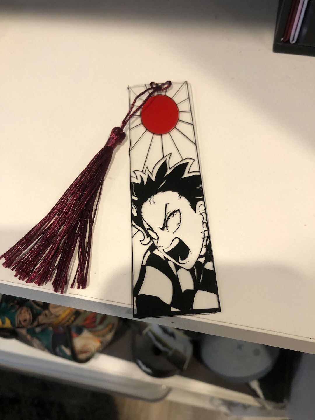 Demon Slayer Tanjiro Bookmark - Etsy