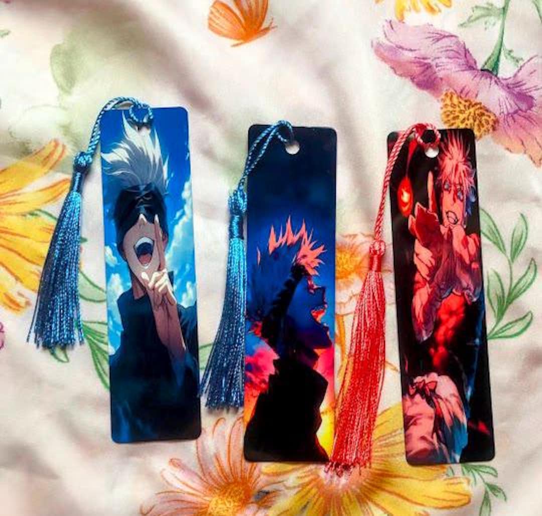 Jujutsu Kaisen Satoru Gojo Bookmarks - Etsy