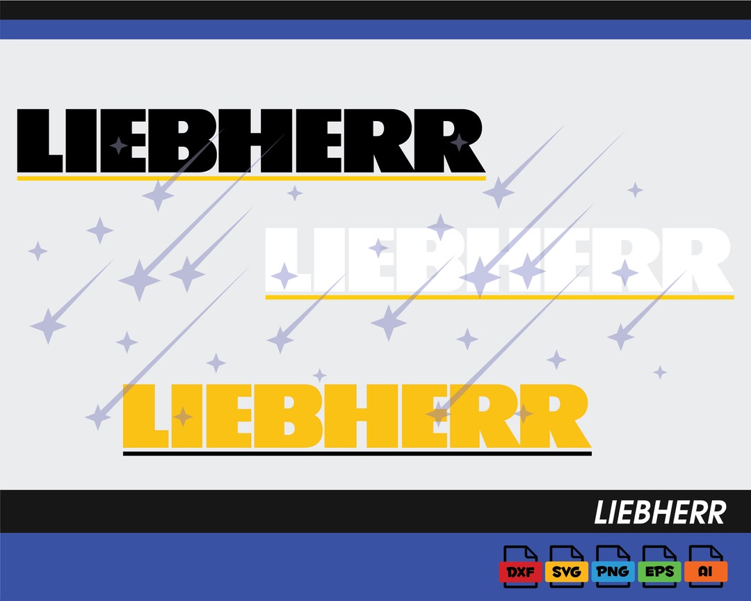 LIEBHERR SVG and PNG Formats High Resolution Images Transparent ...
