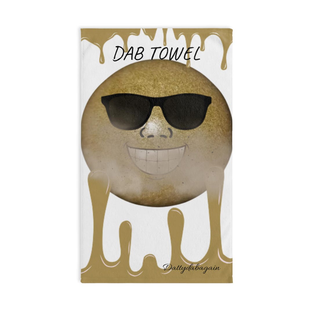 Funny Dab Hand Towel, Perfect for Kitchen Decor, Gift for Friends ...