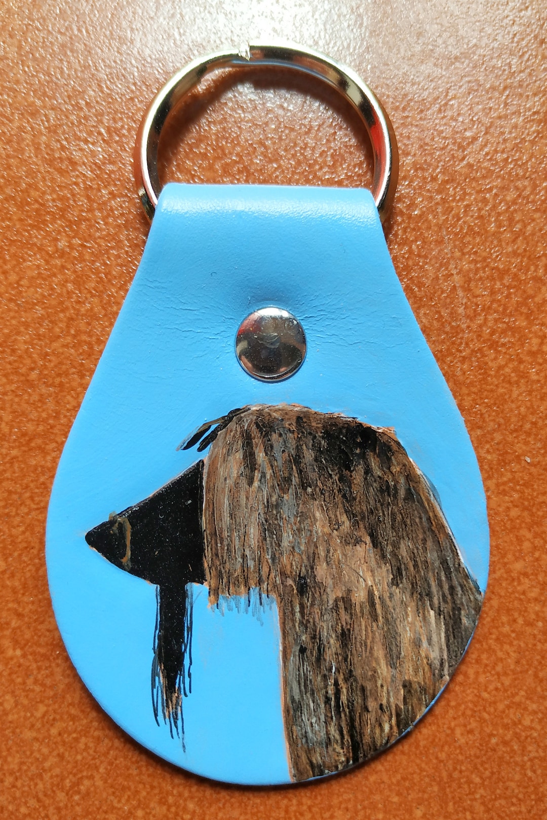 Afghan Hound Key Fob - Etsy