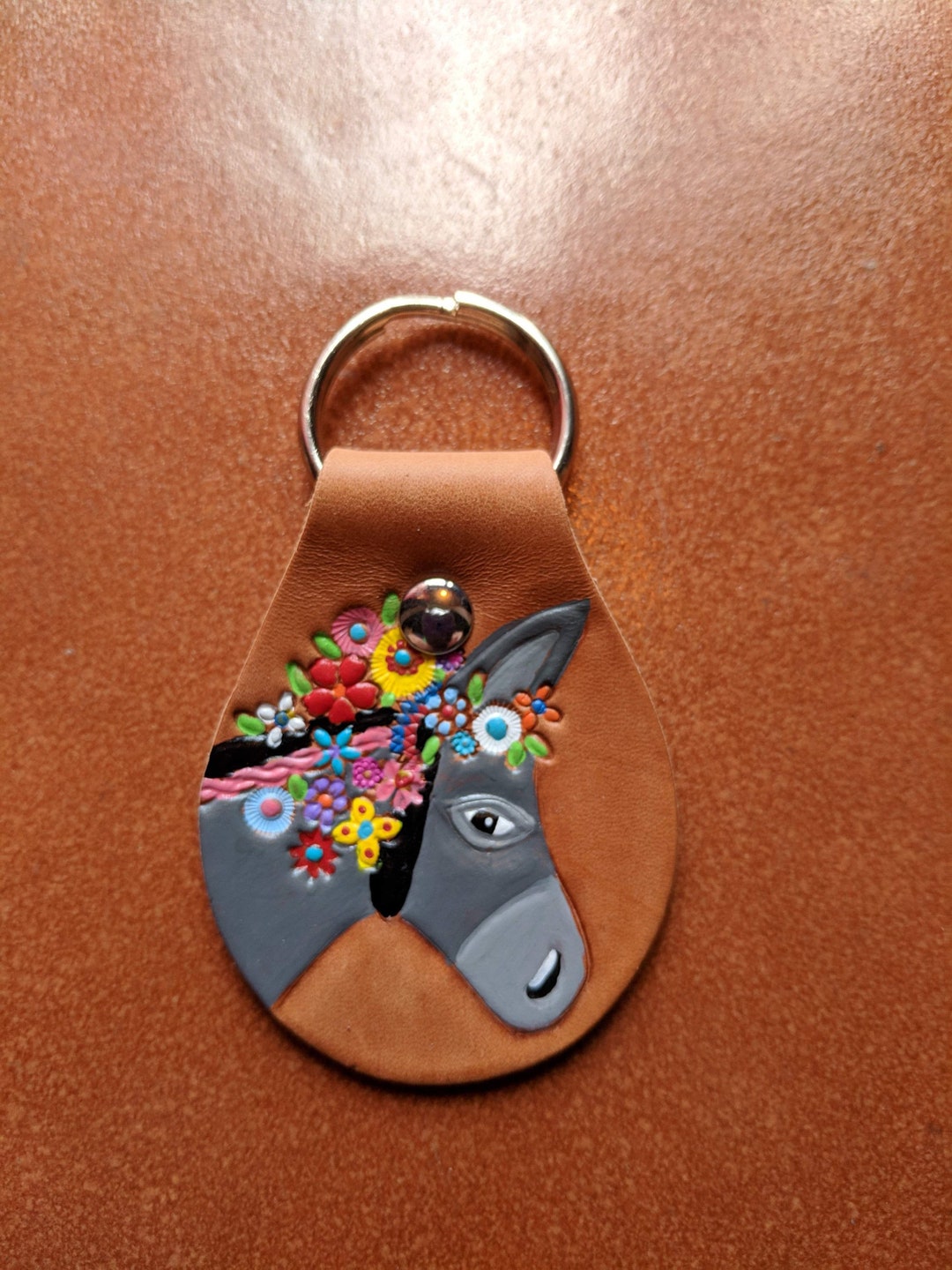 Donkey Key Fob - Etsy