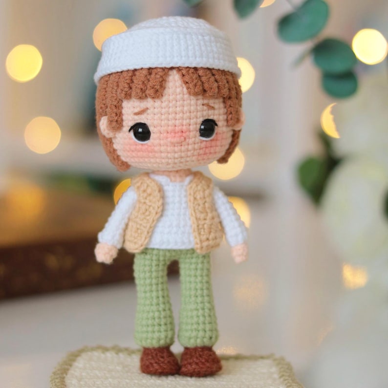 Takkeli Fatih Doll – Muslim Boy Amigurumi Crochet Pattern (PDF Download ...