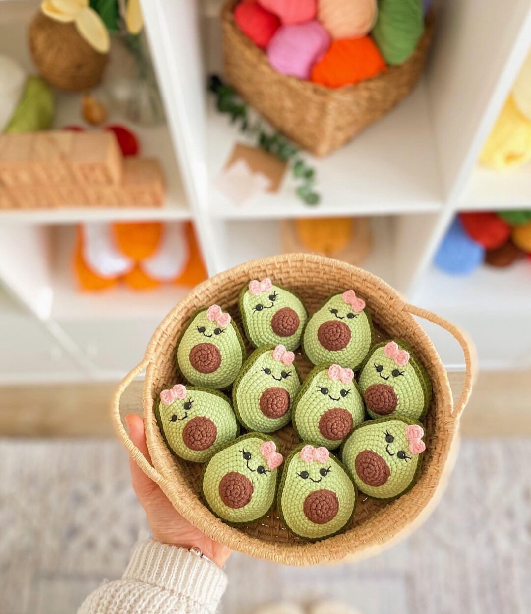 Little Avocado Amigurumi English Crochet Pattern (PDF) - Etsy