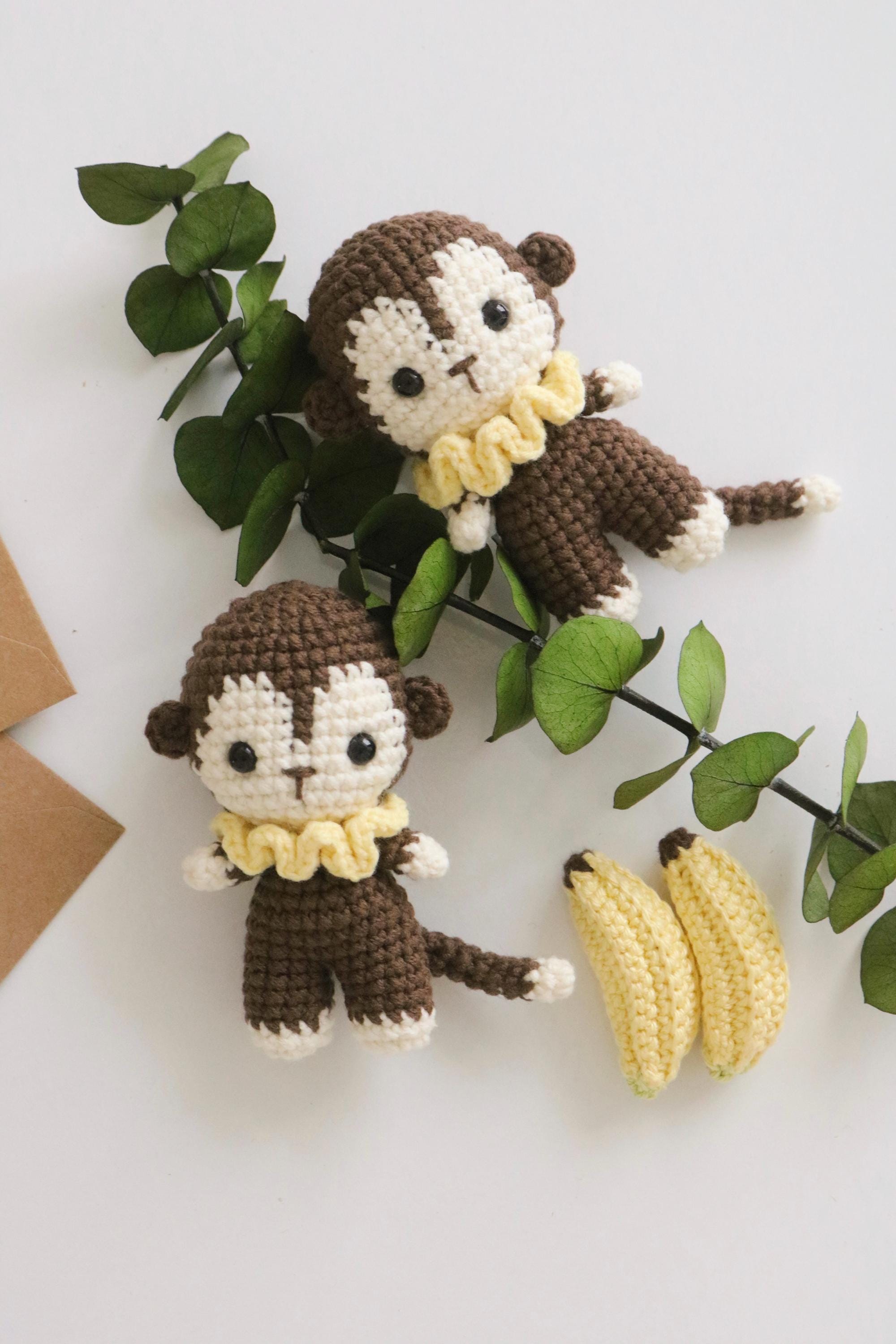 Little Monke Pattern,monkey Plush Pattern,crochet Patterns, Crochet ...