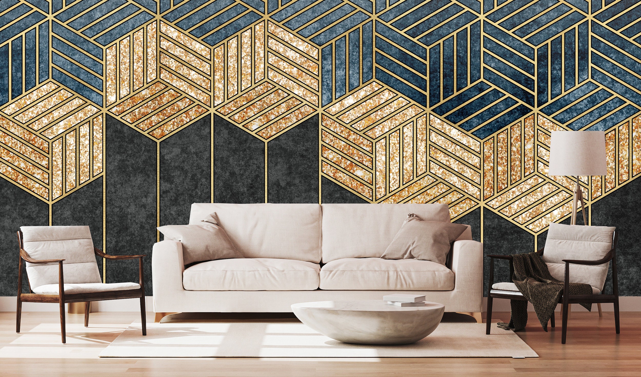 Hexagonal Wallpaper Seamless Geometric Pattern Wallpaper Carpet Pattern ...
