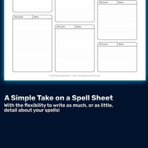 Dnd 5e Simple Outline Character Sheet: Printable & Fillable PDF ...