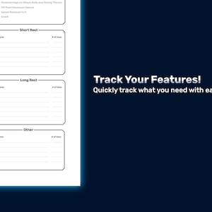 Dnd 5e Simple Outline Character Sheet: Printable & Fillable PDF ...