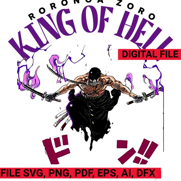 Zoro Design Png - Etsy