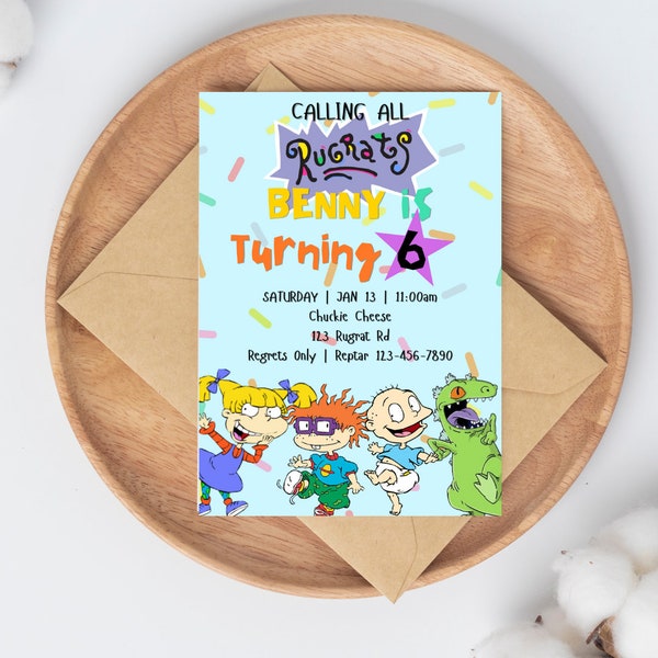 Rugrats Party Supplies - Etsy